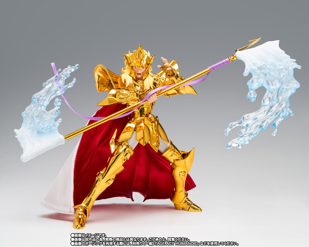 SAINT CLOTH MYTH EX SEA EMPEROR POSEIDON -ORIGINAL COLOR EDITION ...