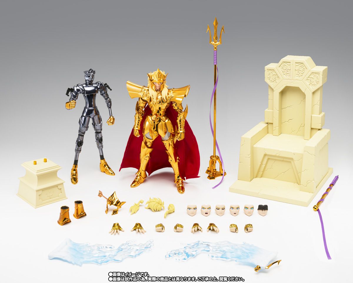 SAINT CLOTH MYTH EX SEA EMPEROR POSEIDON -ORIGINAL COLOR EDITION ...